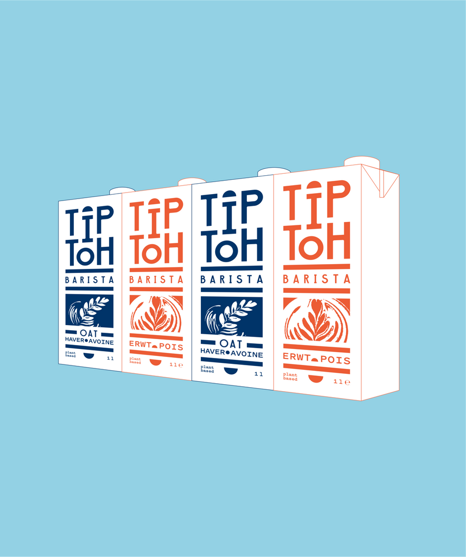 Tiptoh • De romige plantaardige melk op basis van erwten