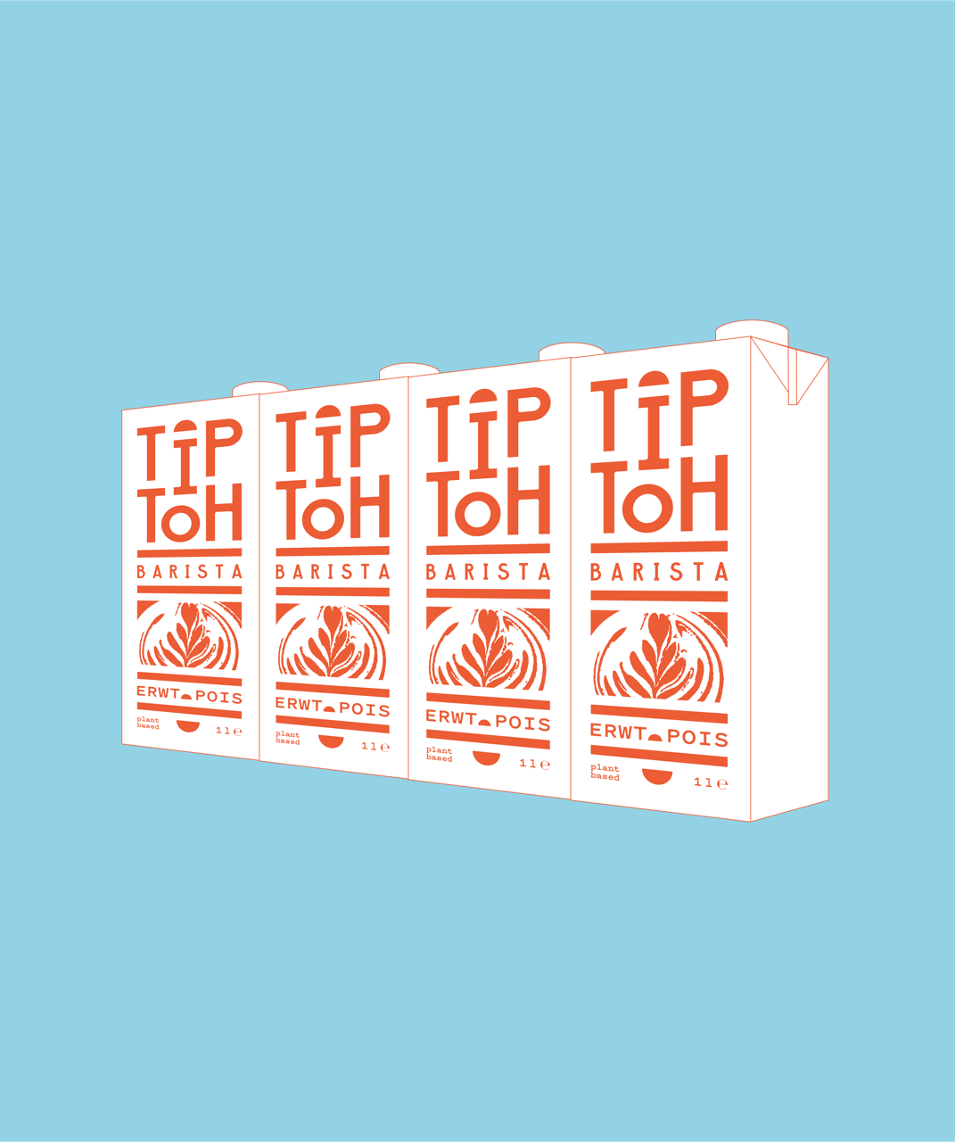 Tiptoh • De romige plantaardige melk op basis van erwten